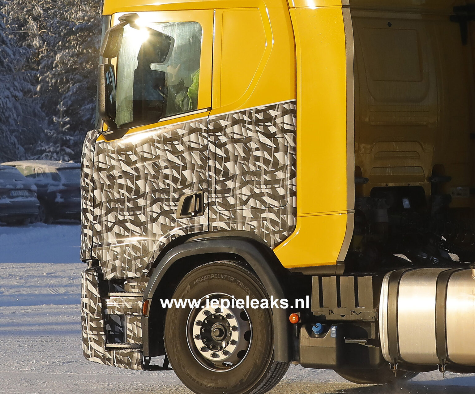 Scania’s new face caught! – Iepieleaks